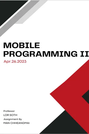 Mobile-Programming ( Project 1) - សាលាឌីជីថល